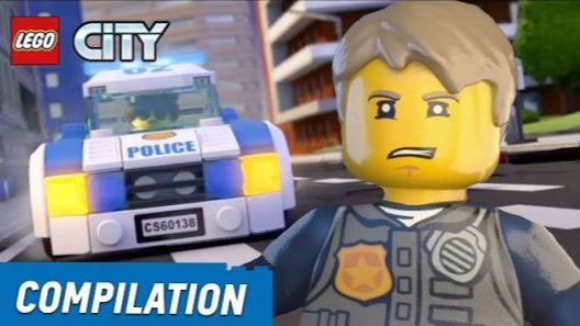 Подборка фильмов и мини-роликов о полиции LEGO City 2018. Веселые анимационные ролики для детей