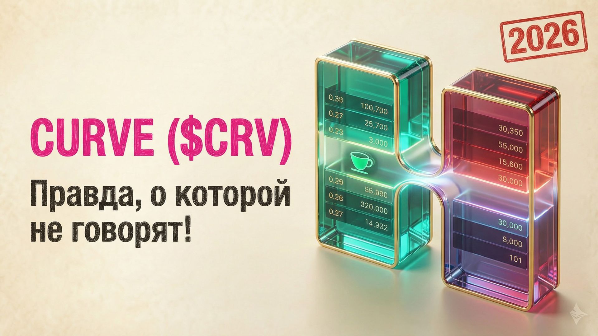 2026 Curve ($CRV): Правда, о которой не говорят!