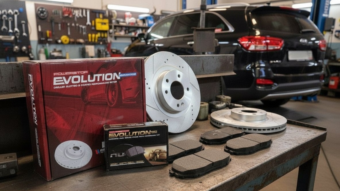 Тормозные диски и колодки POWERSTOP.