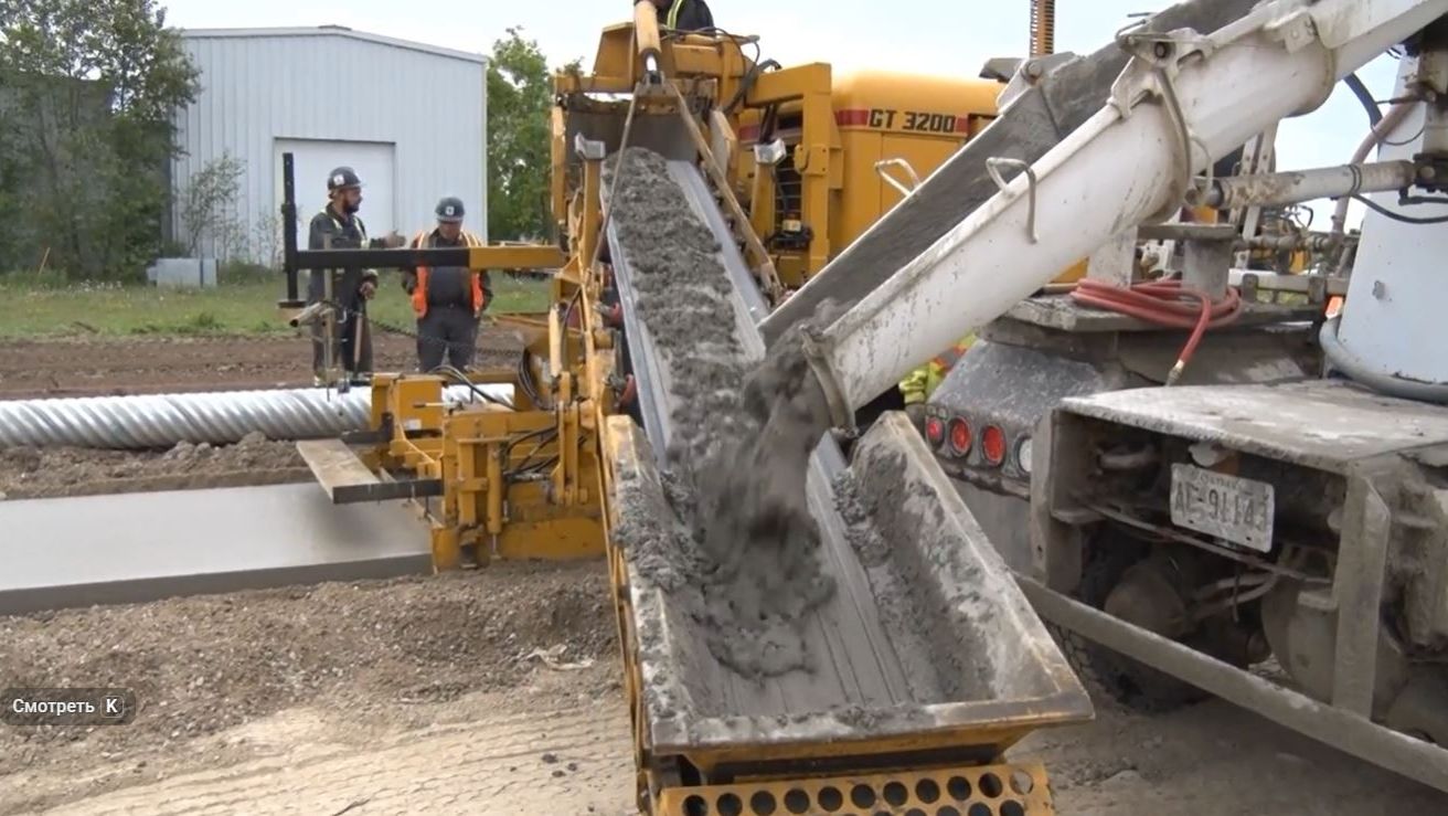 The GT3200 Sidewalk Paver