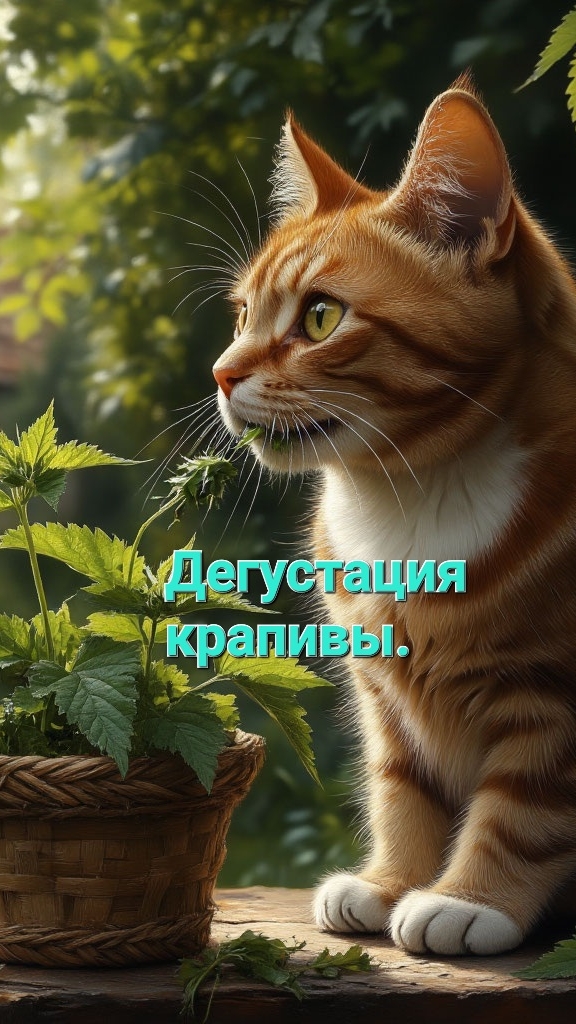 Дегустация сушёной крапивы !!