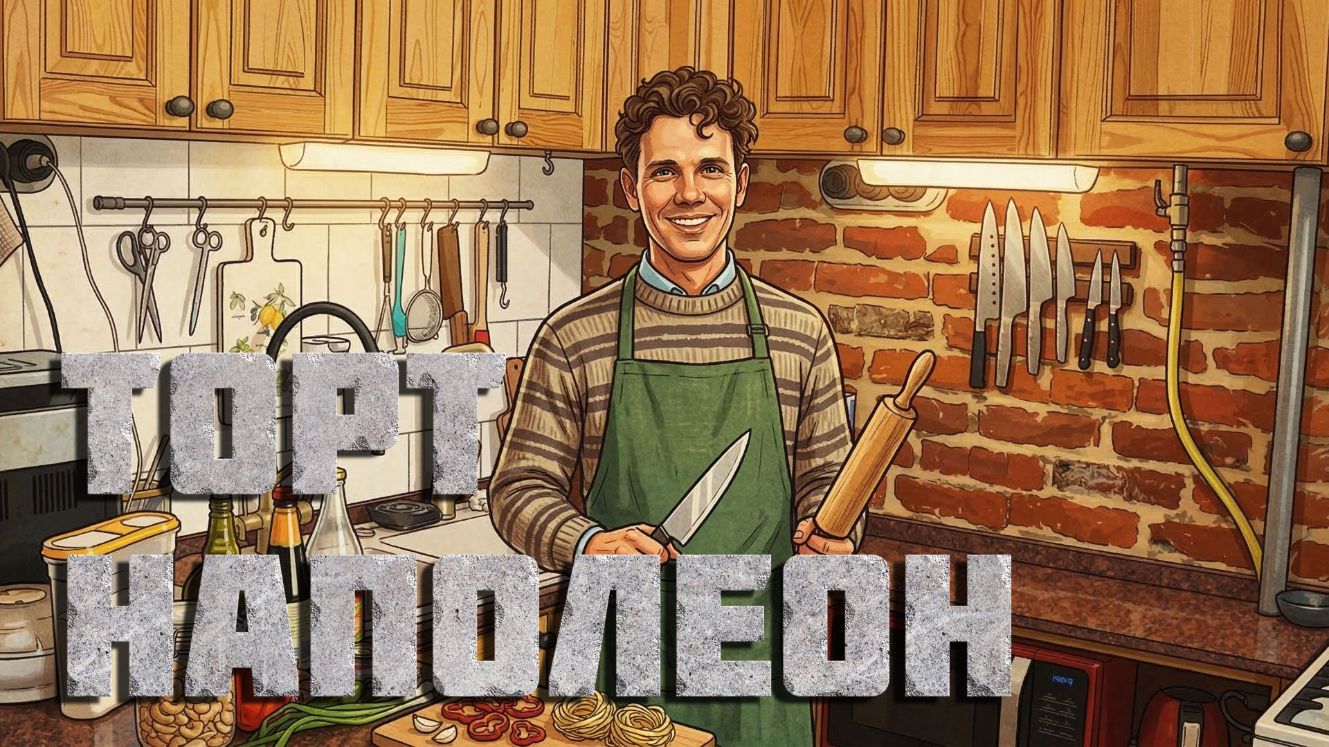 РетроКухня: торт Наполеон