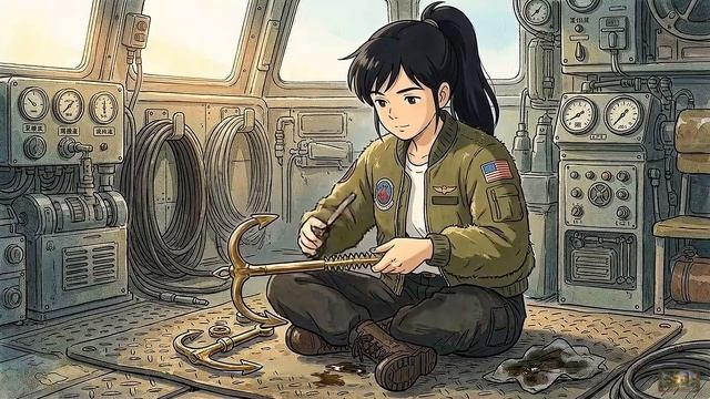 Уютные моменты на небесной базе во время апокалипсиса. Мультики для детей. Аниме. Детские мультики