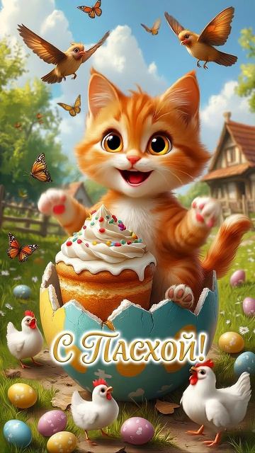 Красивое поздравление со Светлой Пасхой