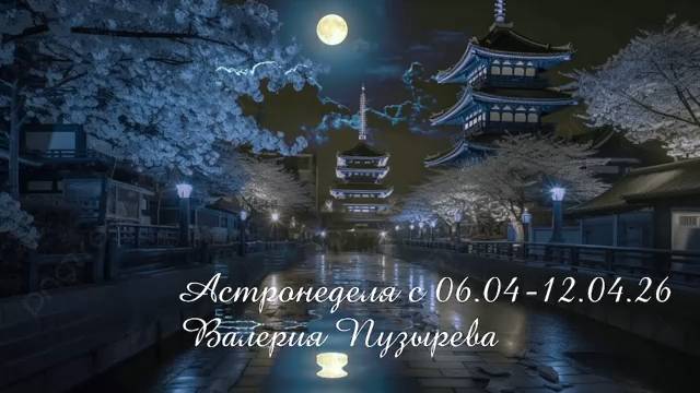 Астронеделя 13.04-19.04.26 Живой эфир с Валерией Пузыревой