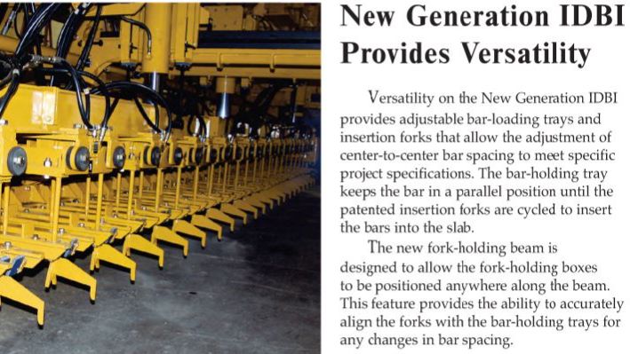 The New GOMACO IDBI Attachment