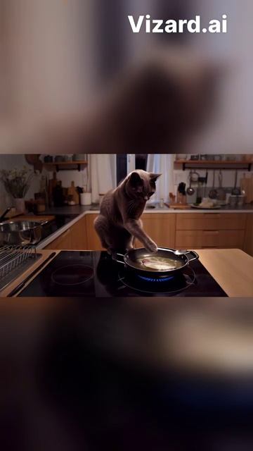 Этот Кот - Лучший повар, Чем Я!