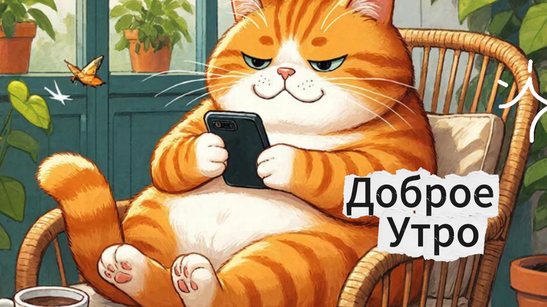 Доброе утро: открытки для настроения и красивые пожелания | Домохозяйка Ната