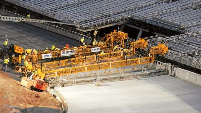 Paving the World's Fastest Half-Mile Track