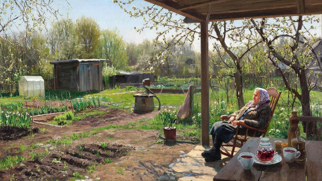 Мне никогда не осилить эту грядку, пойду лягу на диван, отдохну...