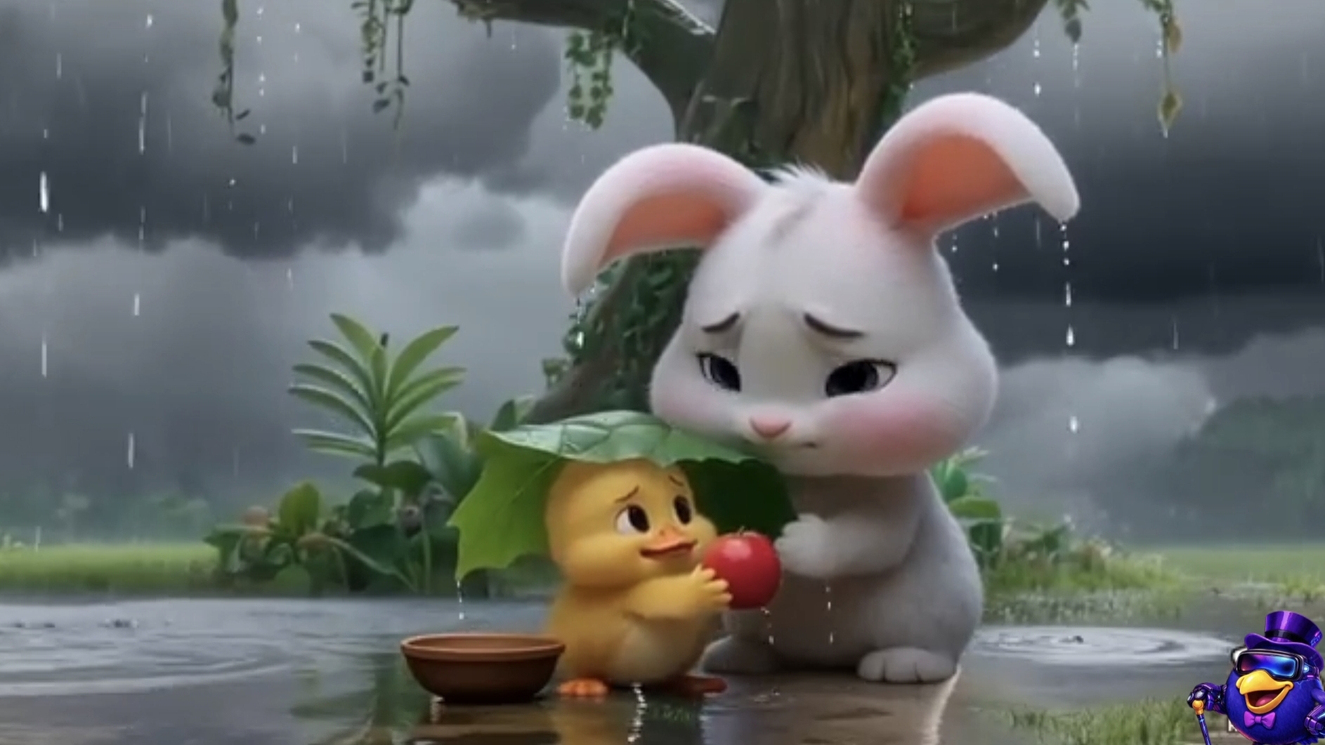 МУЛЬТИК ДЛЯ ДЕТЕЙ. ЗАЙЧИК🐰 И УТЁНОК🐥СТРОЯТ НОВЫЙ ДОМ. МУЛЬТФИЛЬМЫ ДЛЯ ДЕВОЧЕК И МАЛЬЧИКОВ.