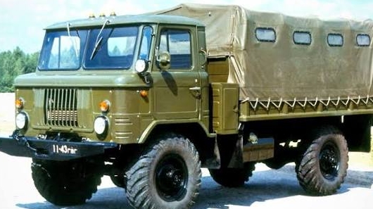 газ 66 старый повороты стопы