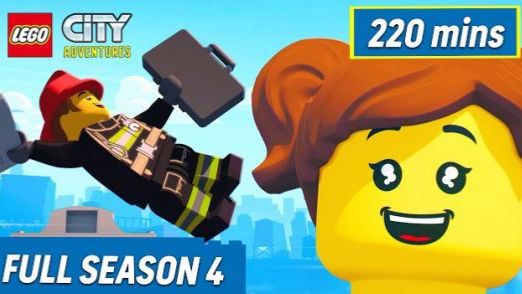 Сборник приключений LEGO® City 4 СЕЗОН 🚀.  Веселые мультики для детей 😆