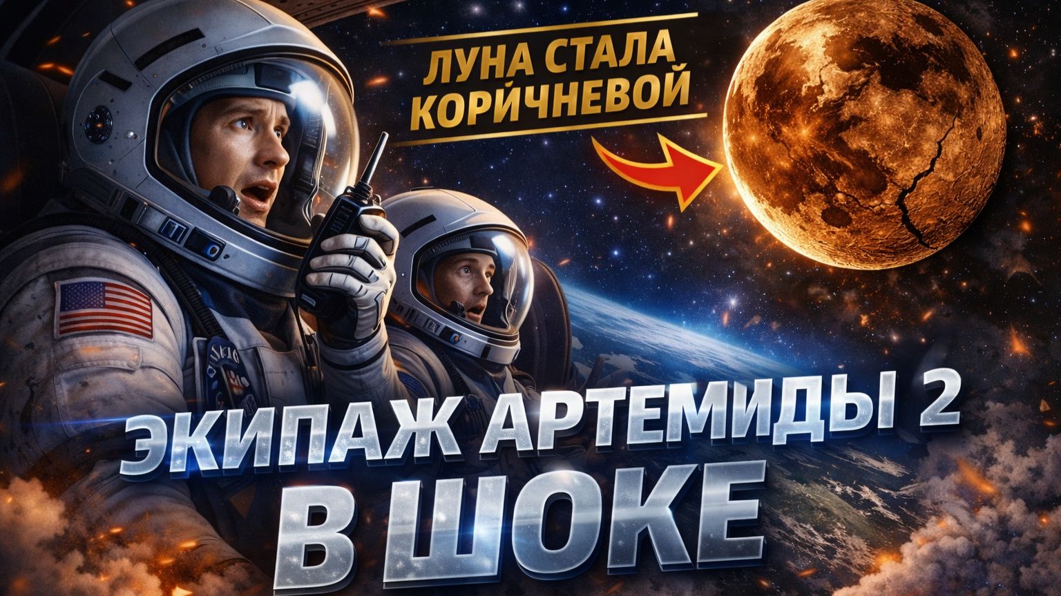 ТРЕВОГА: «Артемида-2» скрылась за Луной — астронавты сообщают о пугающих коричневых лунных пейзажах