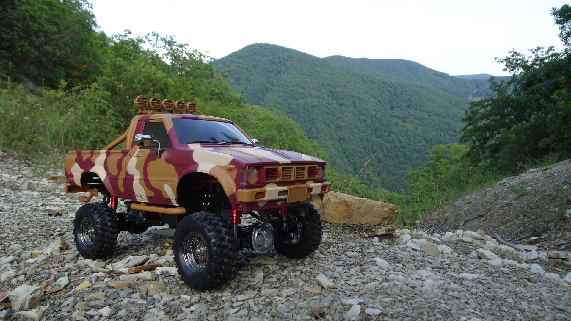 HengGuan HG-P417 Middle East 4x4 Pickup [Tamiya High Lift Clone] - Functional & Operational Testing