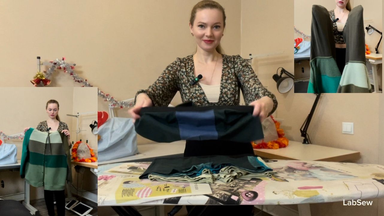 Сшила 2 худи из обрезков футера и боксеры из обрезков кулирки. Мужская версия.