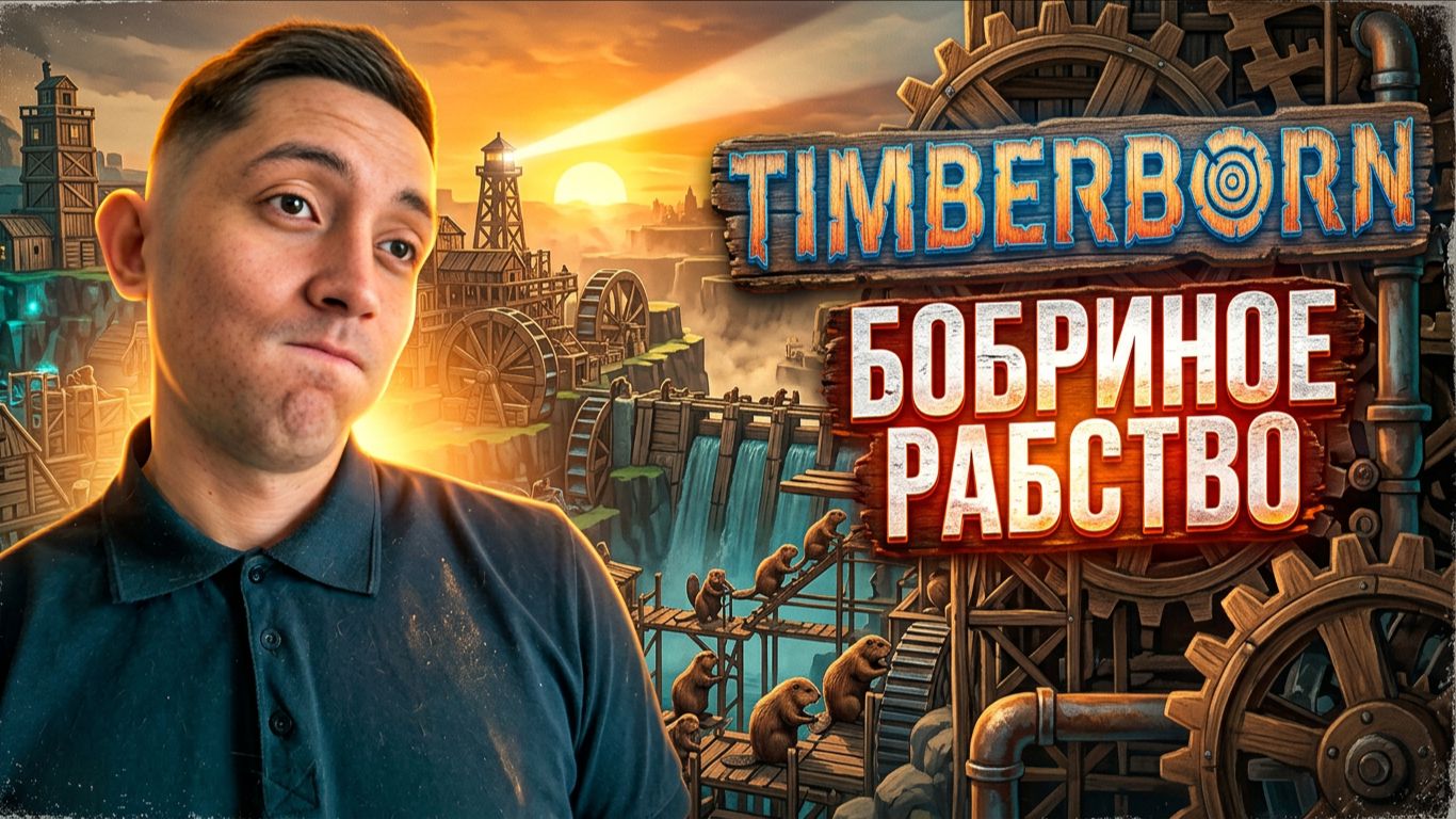 БОБРИНОЕ РАБСТВО | Timberborn #7