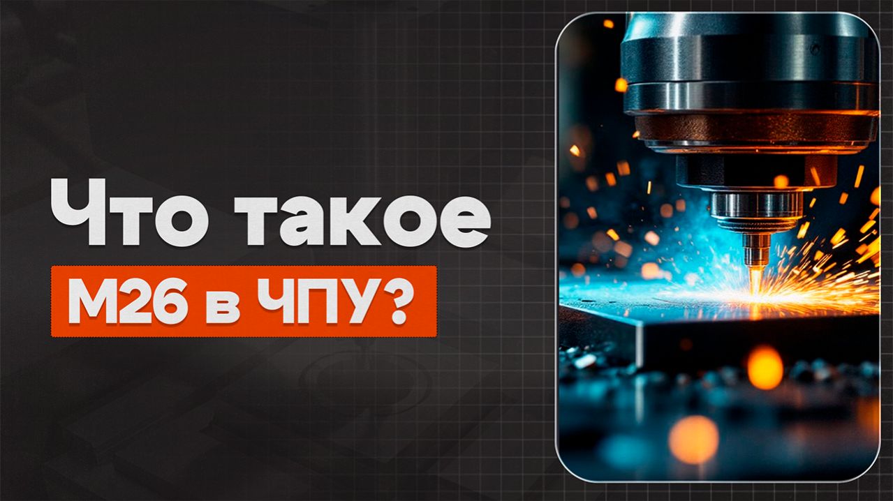 M26 в ЧПУ:  Блокировка шпинделя  | Теория, Определение, Пример | CNC | ПУТЬ ИНЖЕНЕРА