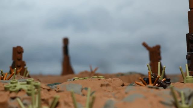Lego Battle of Okinawa Hacksaw Ridge - LEGO World War II Stop-motion