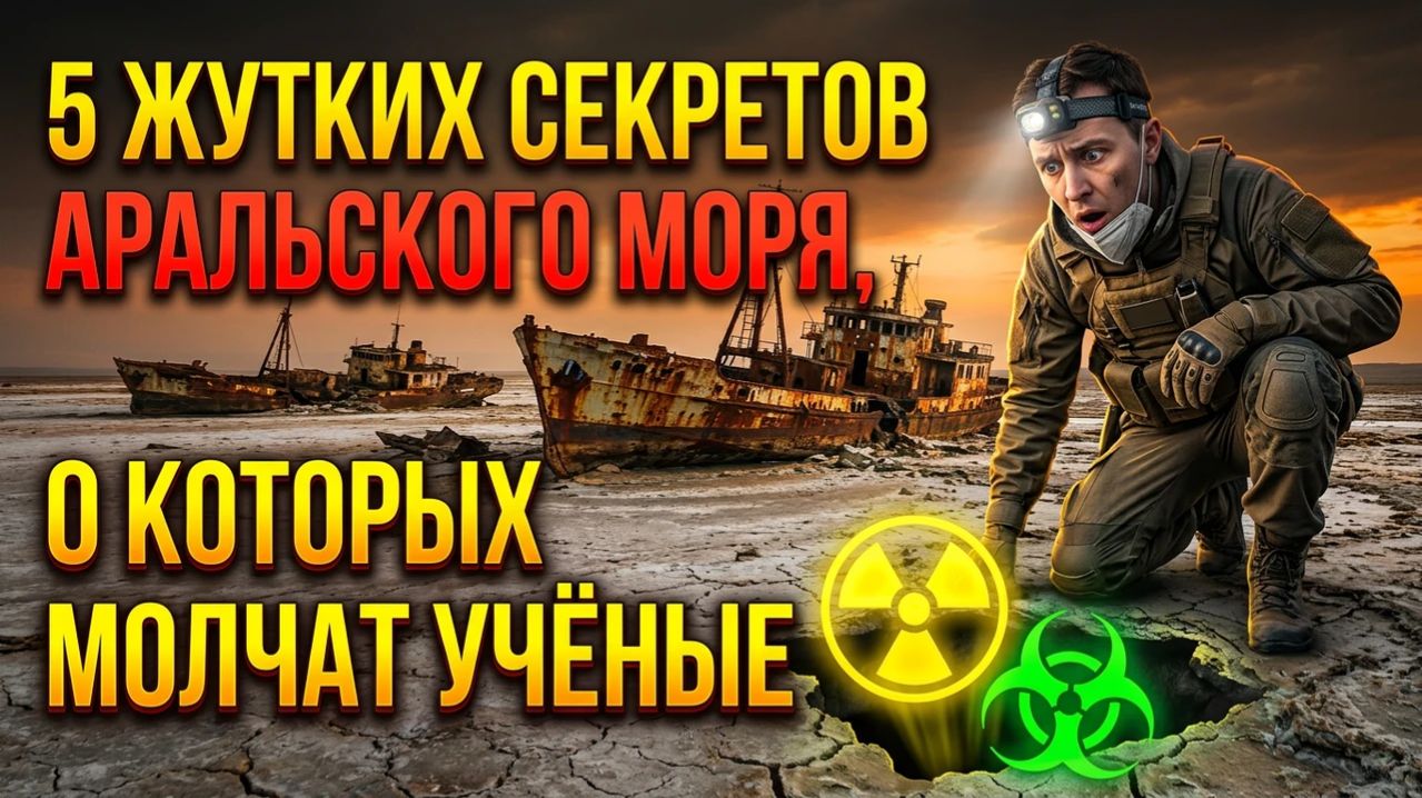 5 жутких секретов Аральского моря, о которых молчат учёные