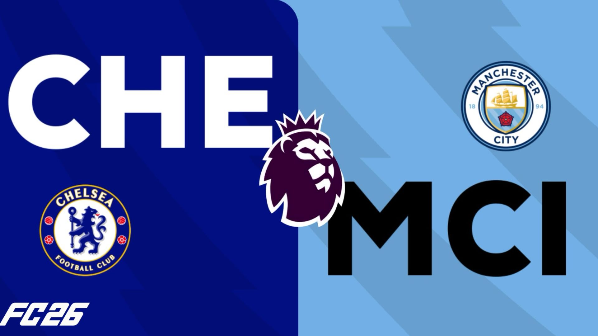 Челси - Манчестер Сити 32 тур Премьер-Лига Чемпионат Англии 25/26 FC26