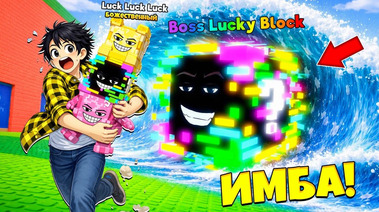 Я ВЫБИЛ НЕДОСТУПНОГО LUCK LUCK LUCK БРЕЙНРОТА В СБЕГИ ОТ ЦУНАМИ в Роблокс!