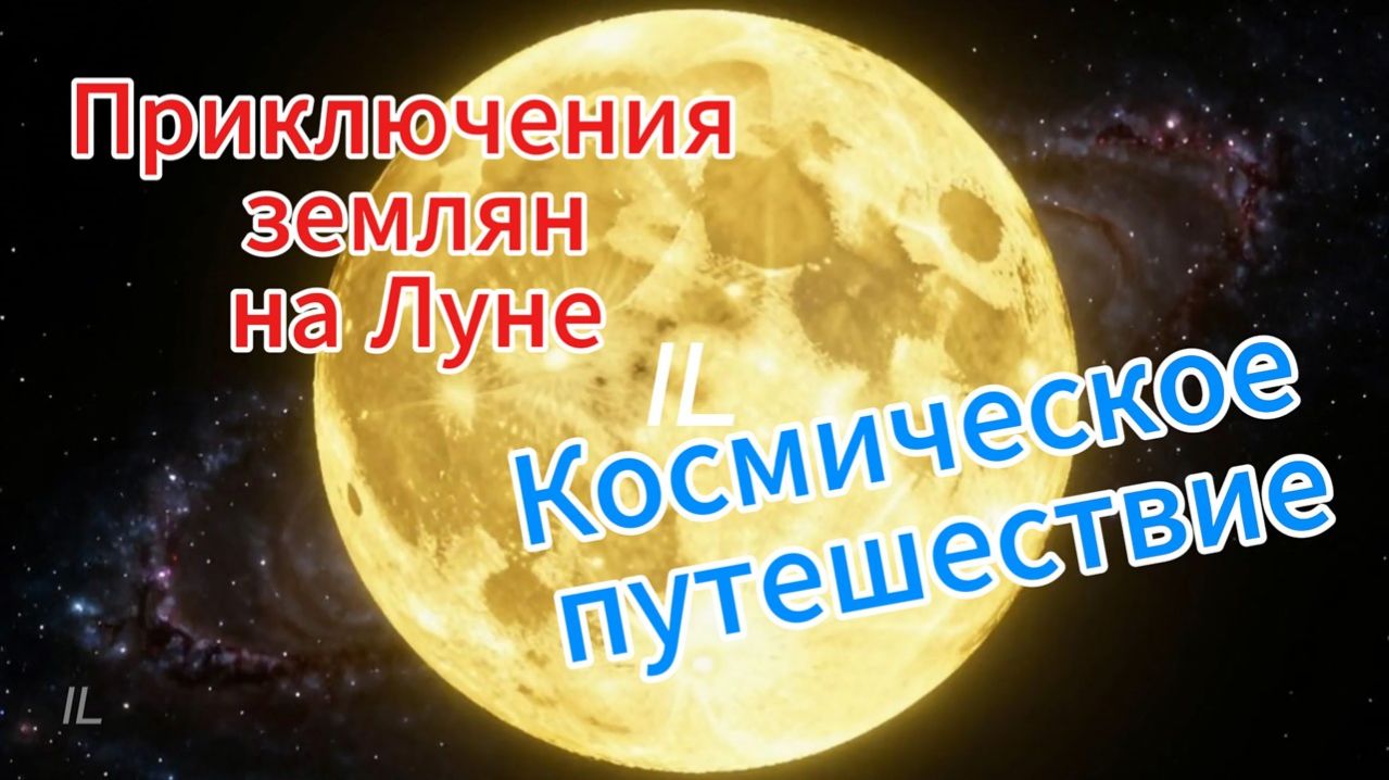 Луна не для всех. Приключения землян на Луне. Луна не рада гостям. 12 апреля-день Космонавтики. IL.