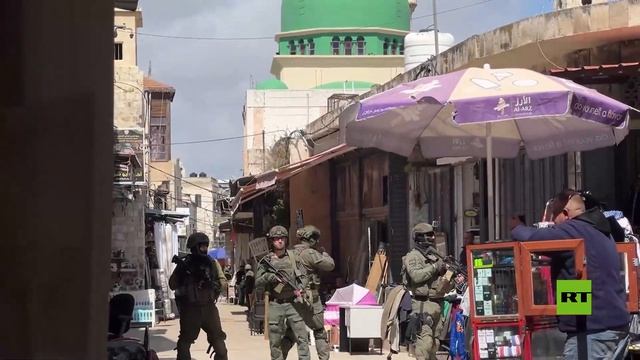 الضفة الغربية.. القوات الإسرائيلية تداهم نابلس وتصيب مواطنين