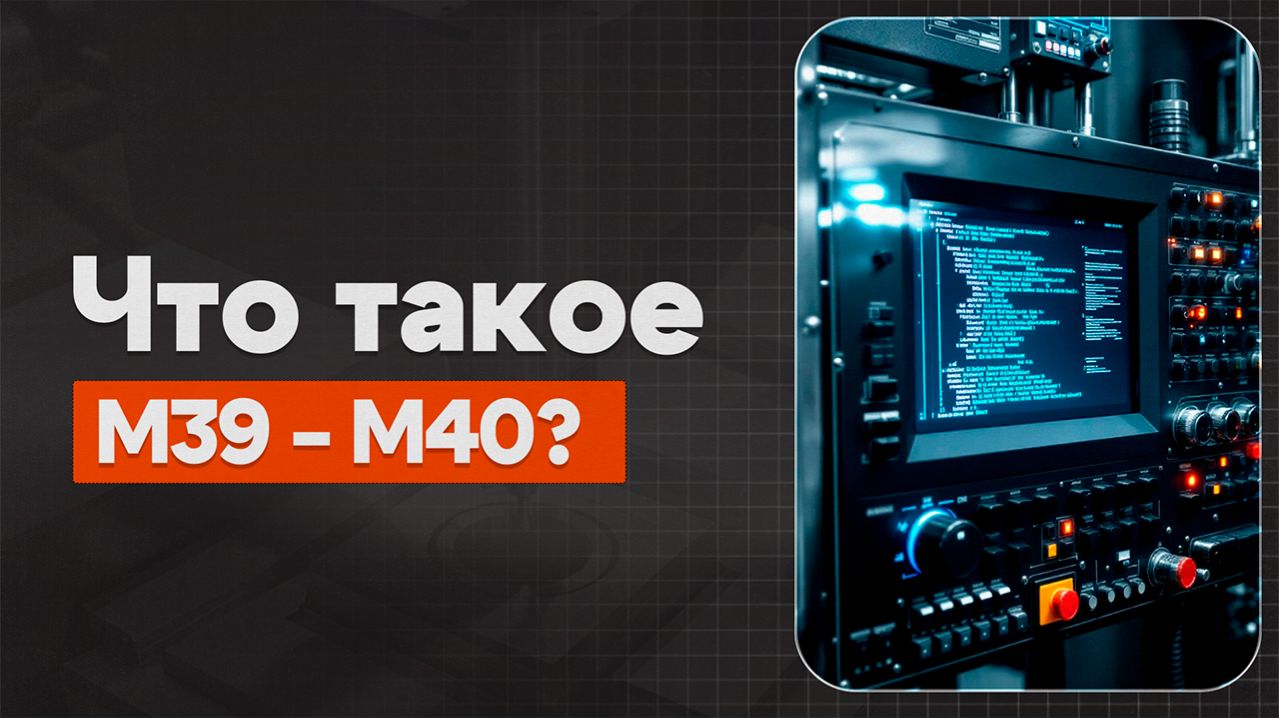 M39 и M40 в ЧПУ: Переключение диапазонов | Теория, Определение, Пример | CNC | ПУТЬ ИНЖЕНЕРА