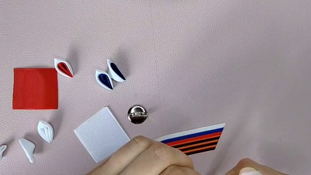 Обзор и МК на брош 9 мая .