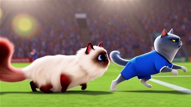 🐱⚽  КОМАНДА «МЯУ»: Когда важен не счёт, а радость игры! ❤️🏆