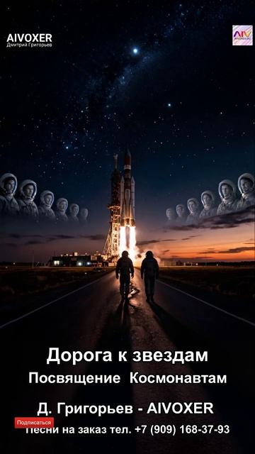 Песня на День космонавтики — «Дорога к звёздам» / Посвящение космонавтам AIVOXER