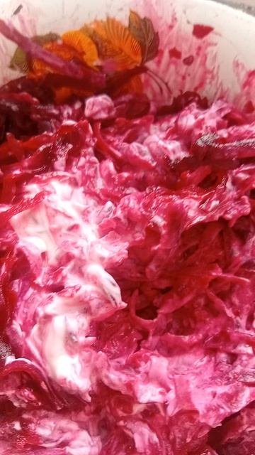 Просто свёкла и сметанна