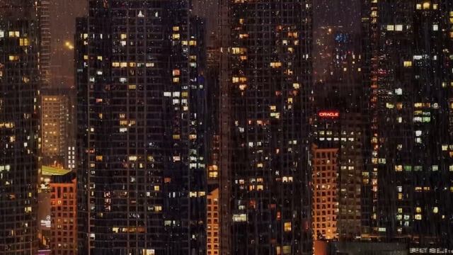 Сильный дождь ночью в городе | Звуки для сна без музыки