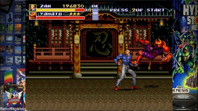Bare Knuckle 3 (Streets of Rage 3) Игра Sega Mega Drive Genesis Прохождение игры.