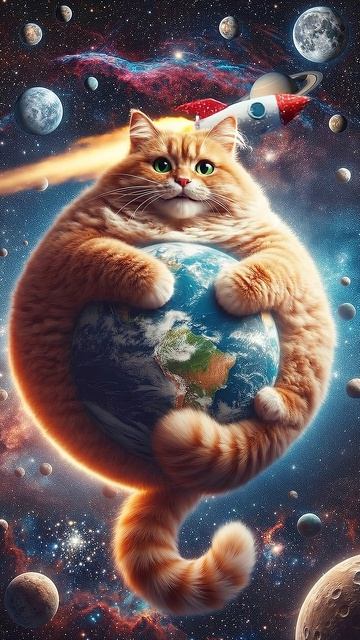 Прикольное поздравление с Днём Космонавтики