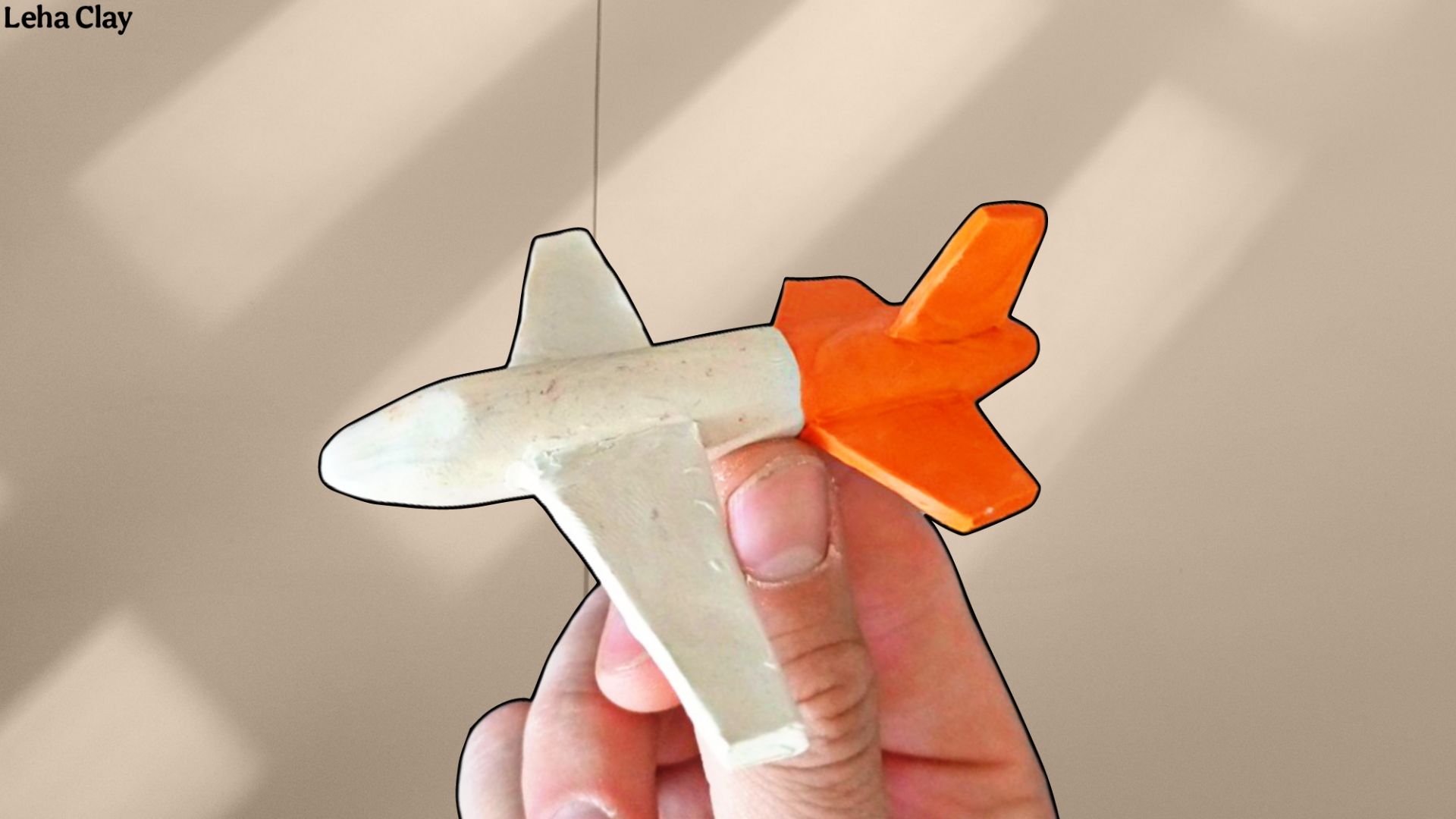 Как слепить Самолет из пластилина / Самолет из пластилина своими руками Часть 2