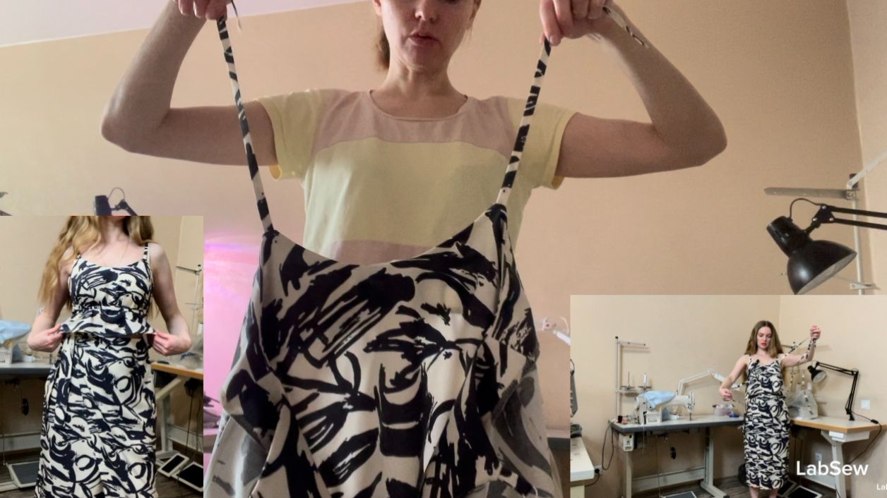 Сшила летний комплект юбка и топ из штапеля. Рассказываю какие новости у меня.