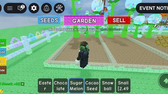 Играю в вырасти сад, новое обновление 2 часть