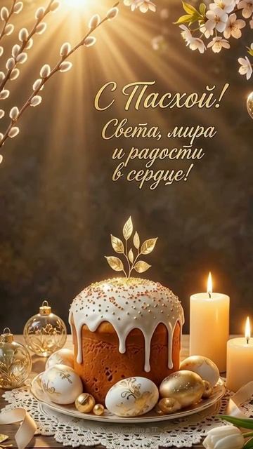 С Пасхой!