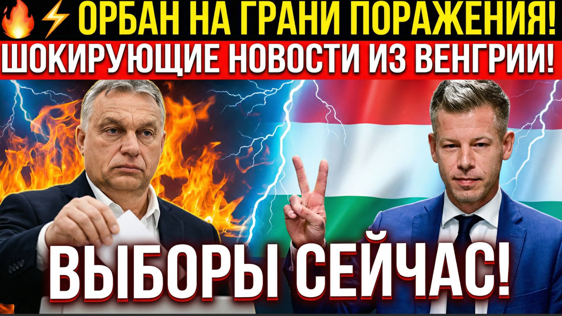 ⚡ ОРБАН НА ГРАНИ ПОРАЖЕНИЯ! Шокирующие Новости из Венгрии! ВЫБОРЫ СЕЙЧАС!