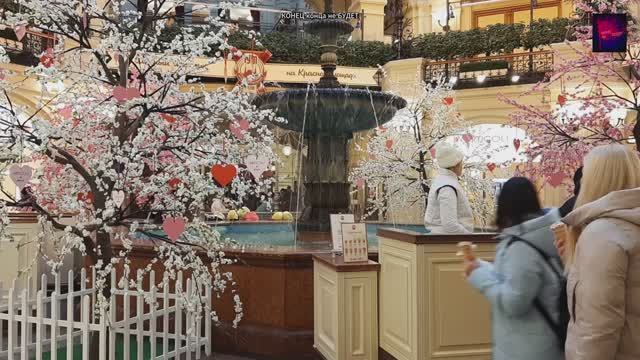 ГУМ на Красной площади. Февраль 2026.