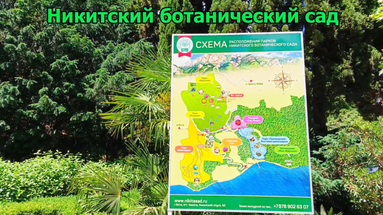 Военный Санаторий Ялта 2025 г 5 серия ( Никитский ботанический сад)