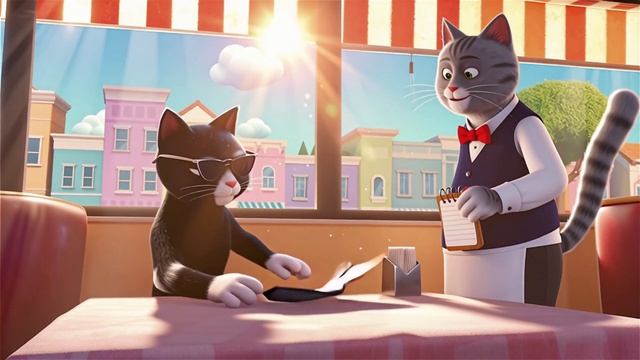 🐾☕  КОФЕ С МОЛОКОМ... И МУРЧАЛКОЙ! Кафе, где всё делают коты