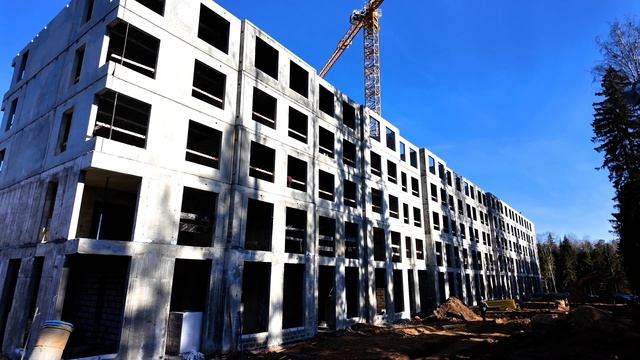 ЖК «Аникеевский» — съёмка с воздуха март 2026