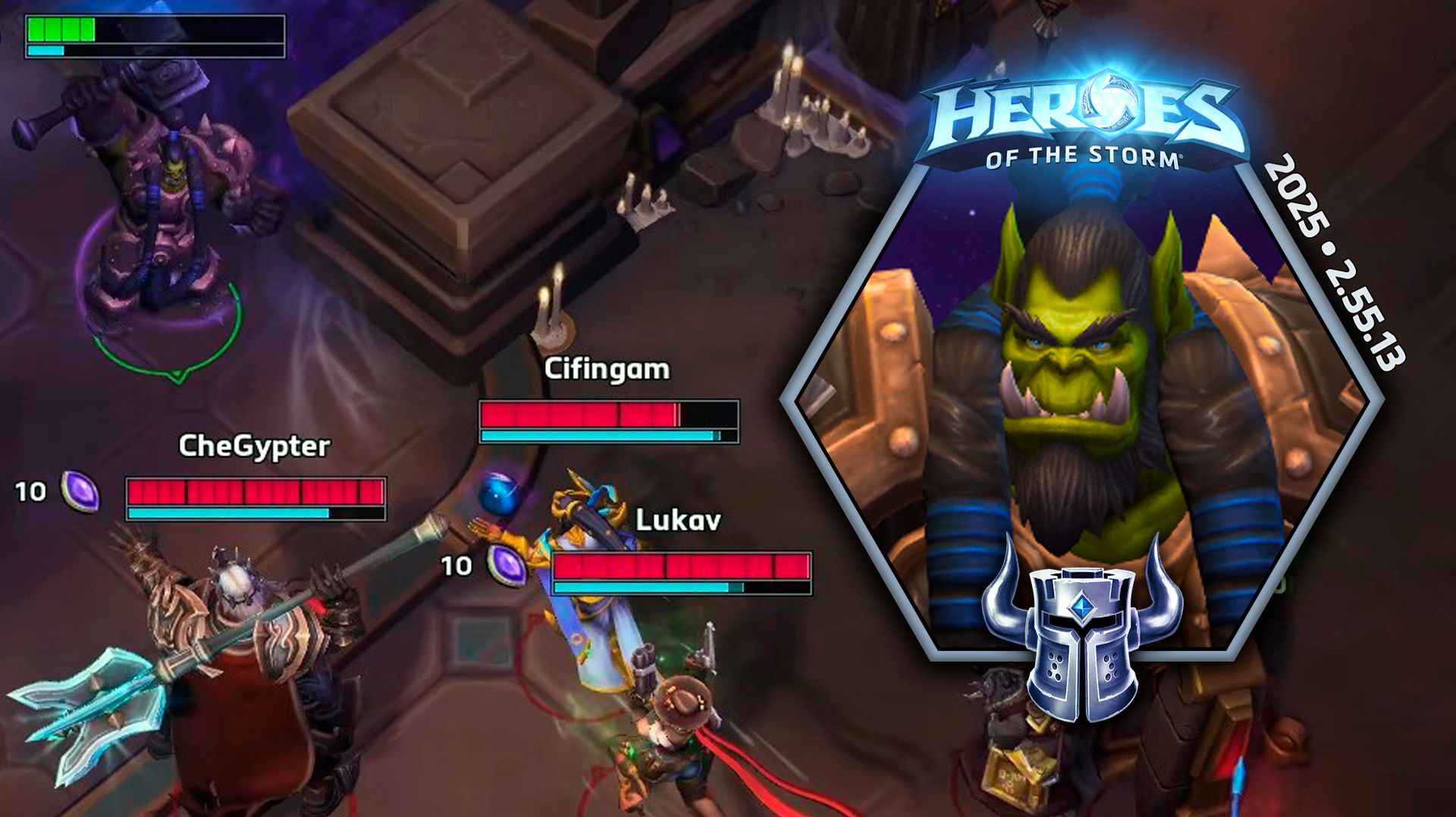 Тралл на Гробнице в Heroes of the Storm (HotS): Разрыватель тонких и разрушитель крупных героев