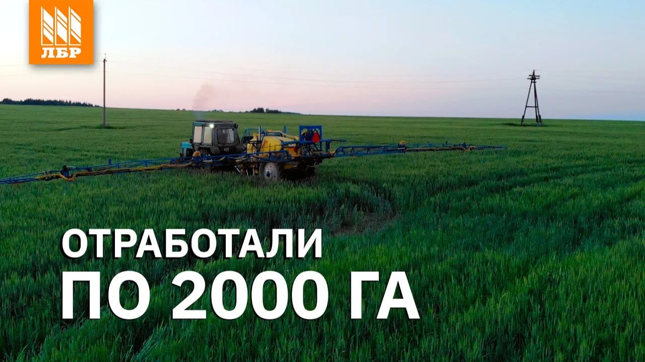 2 прицепных опрыскивателя Ремком в одном хозяйстве