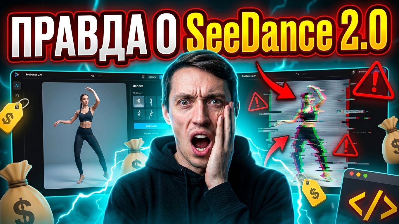 ПРАВДА О SeeDance 2.0 — стоит ли он своих денег? Тест, отказы генераций, результаты и конечно про..