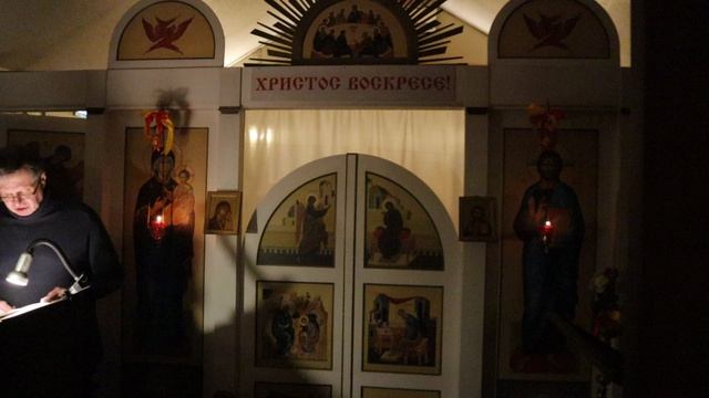 "Волною морскою..." Пасхальное всенощное бдение. Суббота-воскресенье, 11-12 апреля 2026 г.