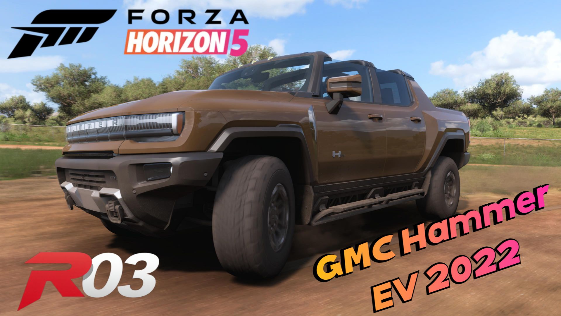 «Forza Horizon 5 — Будущее пикапов: GMC Hummer EV 2022!»